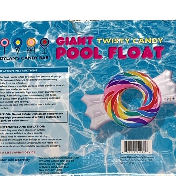 Dylan's Candy Bar | Swim | Inflatable Giant Whirly Twisty Candy Pool ...